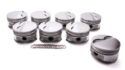 For Pontiac 455 Forged F/T Piston Set 4.180 -5.5cc ICON PISTONS IC888 ...
