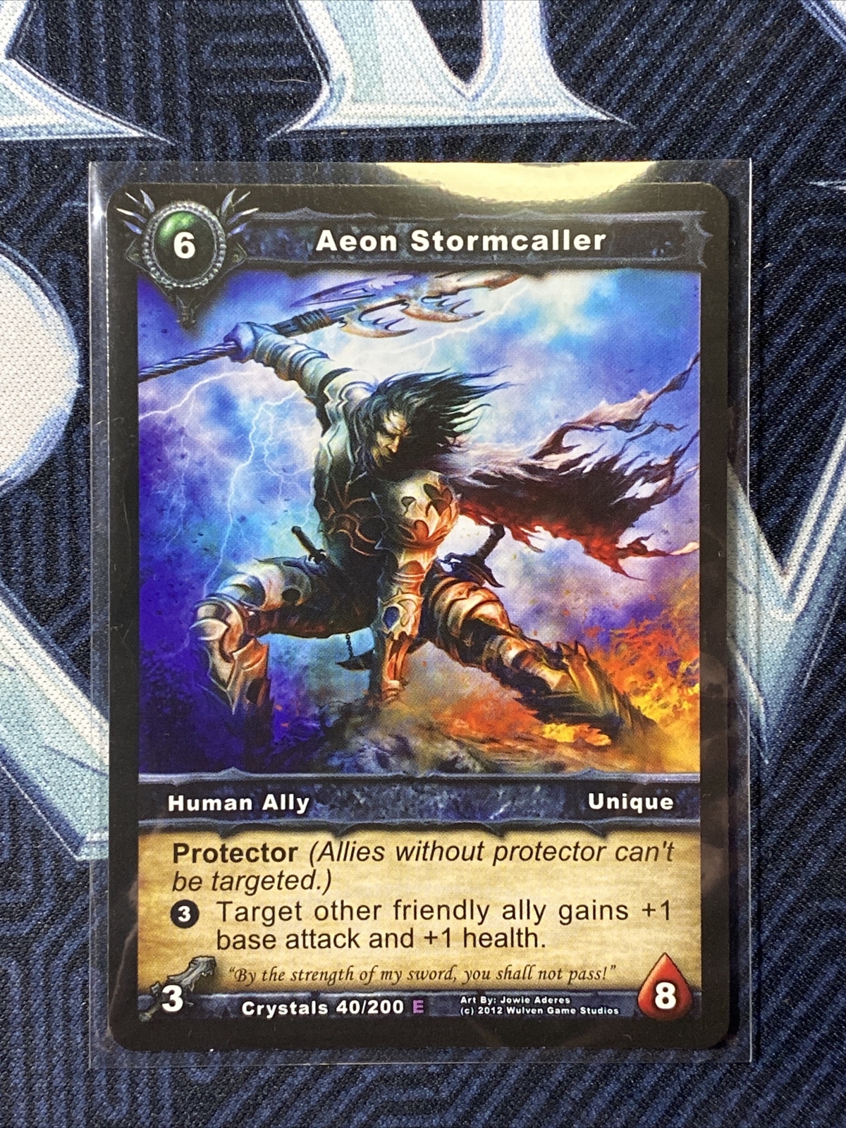 2013 Shadow Era TCG/CCG Card Game- Aeon Stormcaller (Epic) Call Of The ...