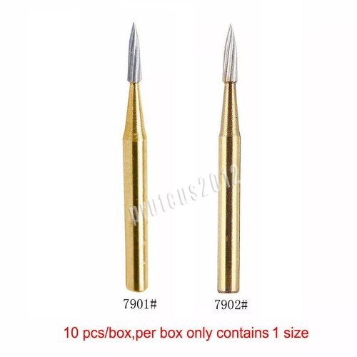 Dental Bur Trimming & Finishing Gold Burs Carbide Burs FG 7901 /7902 | eBay