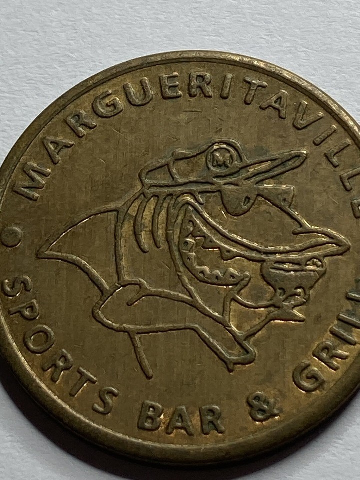 JAMAICA MARGUERITAVILLE SPORTS BAR AND GRILL ARCADE SOUVENIR TOKEN #rj2 ...