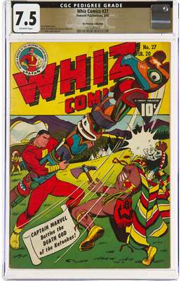 Whiz Comics 27 CGC 7.5 (The Promise Collection) | eBay