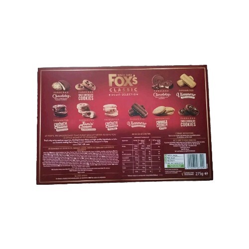 Fox's Classic Biscuits Selection 275g, Assortment of Cream Filled ...