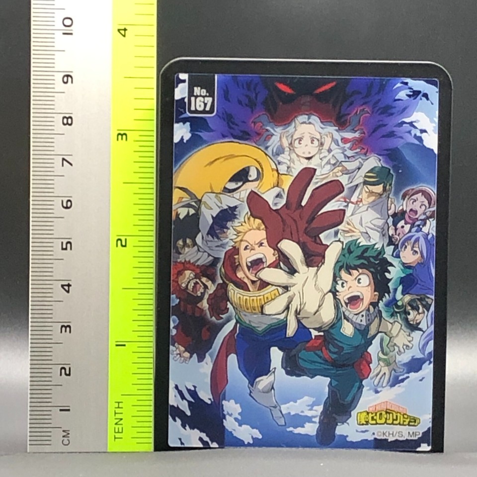 Izuku Midoriya My Hero Academia MHA Card TCG Japanese Anime #167 1225 ...