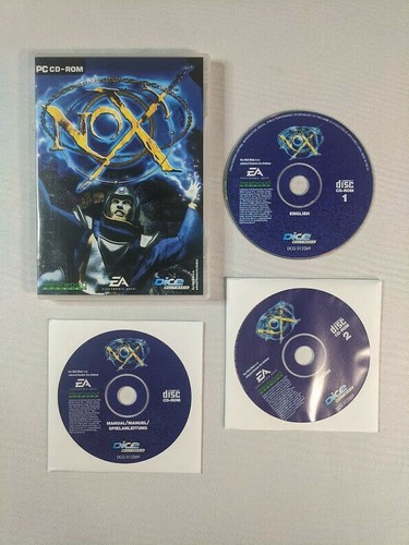 Nox PC CD-ROM Action RPG Game EA Dice 1999 European Foreign Release ...