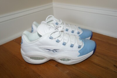 Reebok Mens 10 Basketball Question Low White/FluBlu/Rbkice I3 | eBay