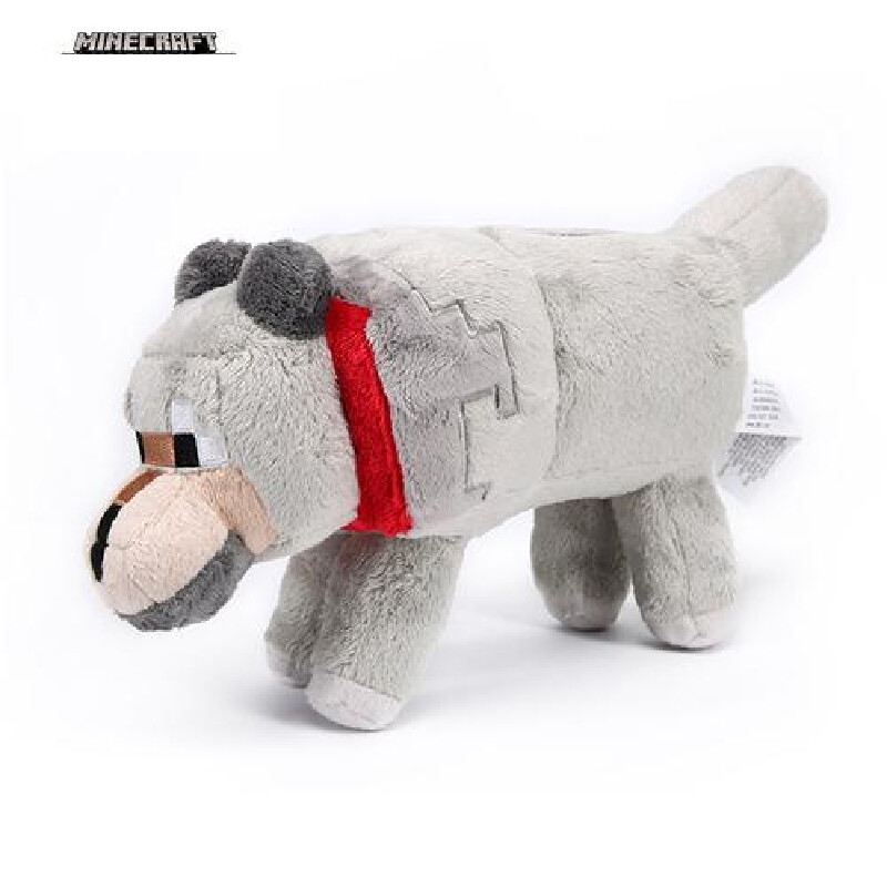 Minecraft Wolf In The Distance