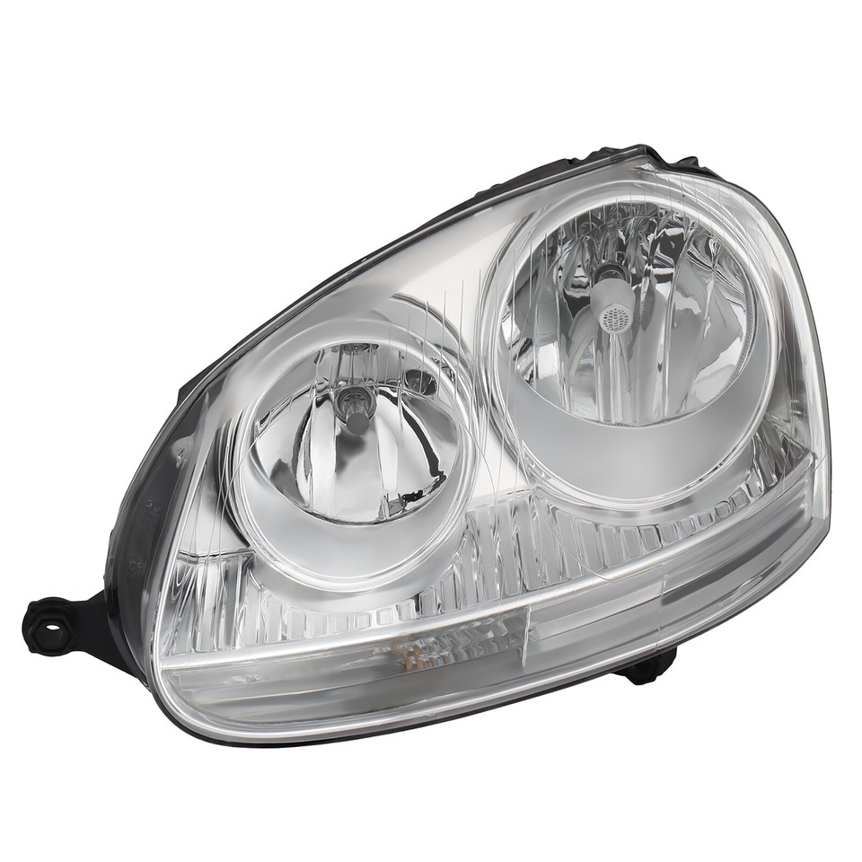 Headlights Chrome For Volkswagen 2006-2009 GTI/Rabbit & 2005-2010 Jetta ...