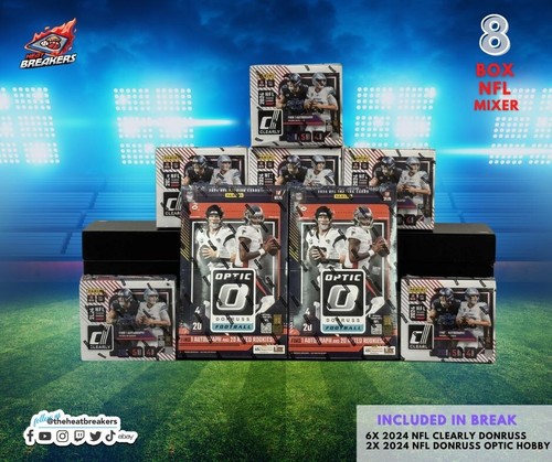New York Jets 2024 NFL DONRUSS OPTIC FOOTBALL 8 BOX BREAK #1185 | eBay