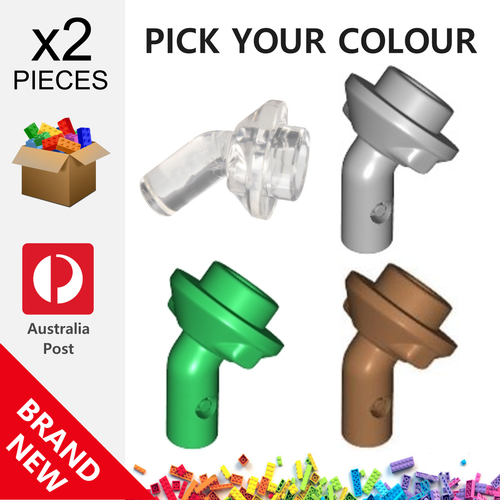 2x Genuine LEGO™ - Bar 1L with Angled Hollow Stud - 65578 New Parts ...