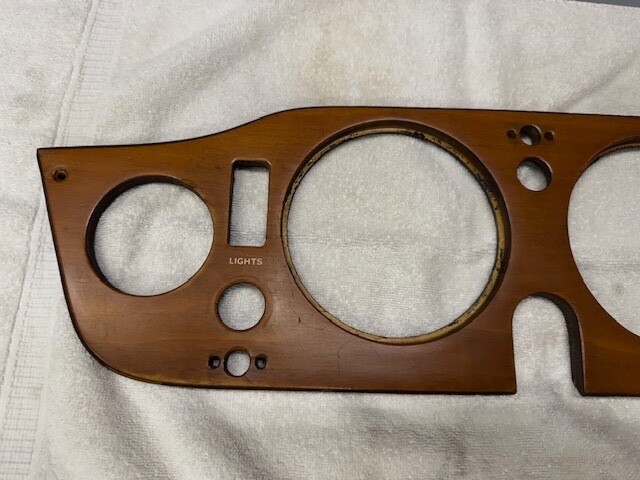 Triumph TR6 Dash Dashboard Wood | eBay