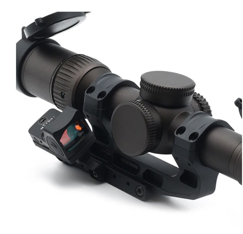 New UNITY LPVO 30mm Tube C1 Modular Scope Mount Offset/TOP Red Dot ...