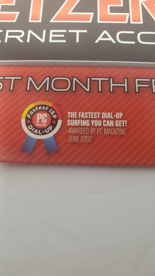 Netzero Internet Access Software Disc~2007 Vintage Sealed | eBay