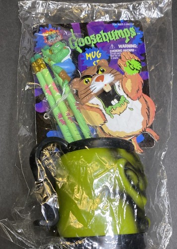 Rare Vintage Goosebumps Mug Set - The Haunted Mask | eBay
