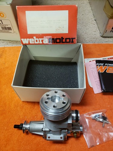 Webra Engine - Webra Speed 80 Fan RC ABC - NIB - Nr. 1031 Fan - Big ...