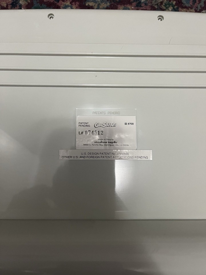 GeoSafari Electronic Learning Game EI-8700 Base Unit Only Works With ...