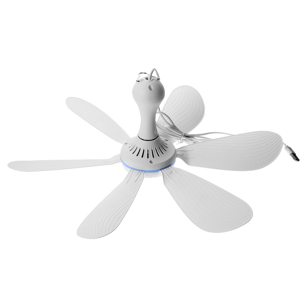 Miniature Ceiling Fan Portable Cooler USB Gadget for Cooling Air | eBay ...