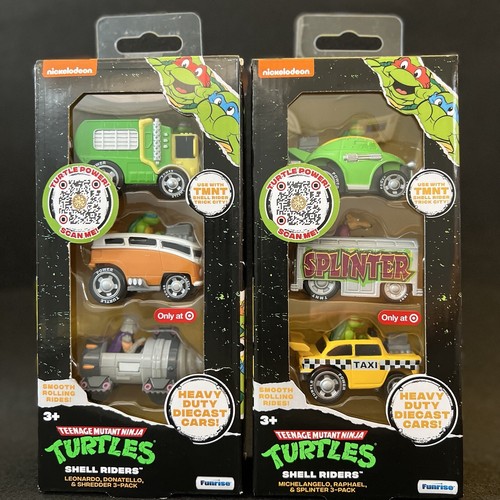 Complete Set (6) 2024 TEENAGE MUTANT NINJA TURTLES Shell Riders Target ...