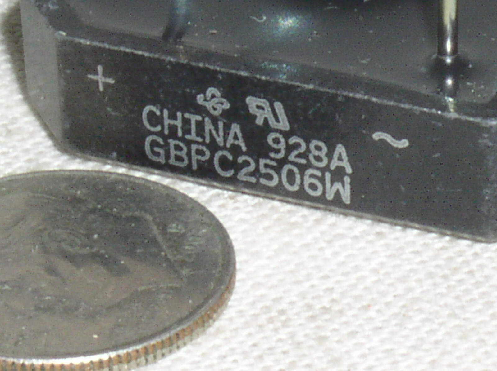 NEW GENERAL SEMI GBPC2506W 25A 600V FULL WAVE PCB PWB DIODE BRIDGE ...