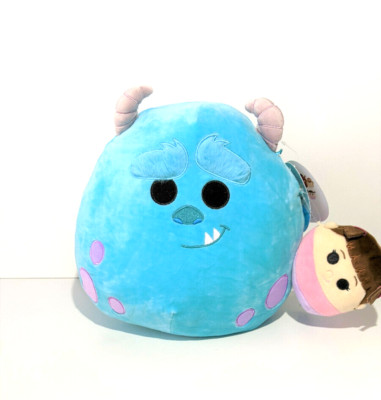 NWT Squishmallow 12" Sulley and Boo Monsters Inc Pixar Disney Monsters ...