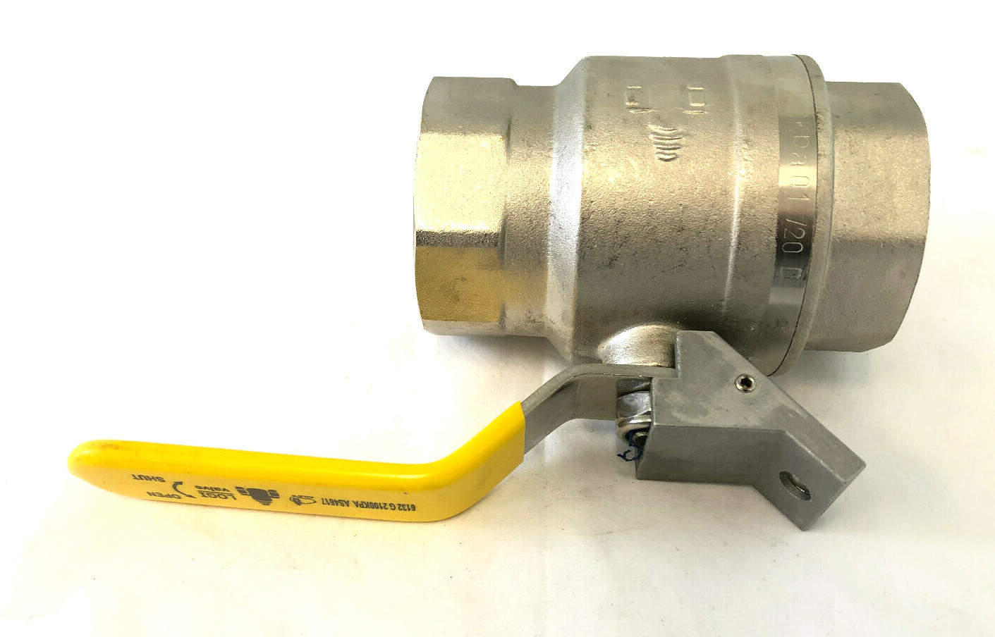 AW AGA Approved Lockable Lever Handle 50mm 2" Female Logi Gas Ball ...