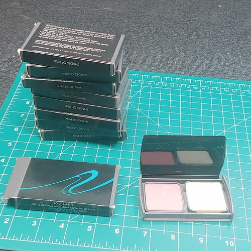Lot Of 9 Vintage NOS Avon Shades Of Pink Wet Dry Powder Blush Compact ...