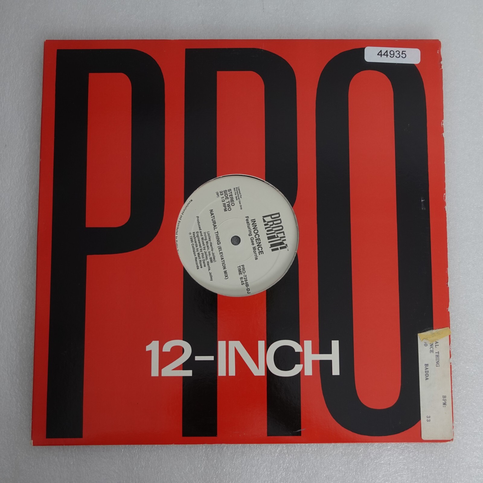 Innocence Natural Thing PROMO SINGLE Vinyl Record Album | eBay