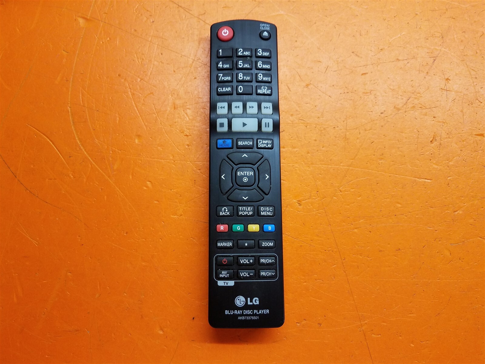 Genuine LG AKB73375501 Blu-ray Player Remote for Bd660 for sale online ...