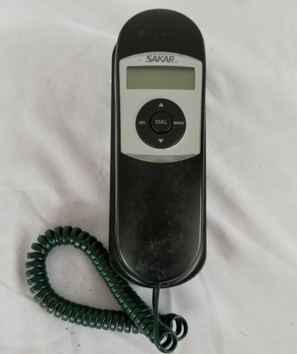 Sakar Telephone Black Caller ID Corded | eBay