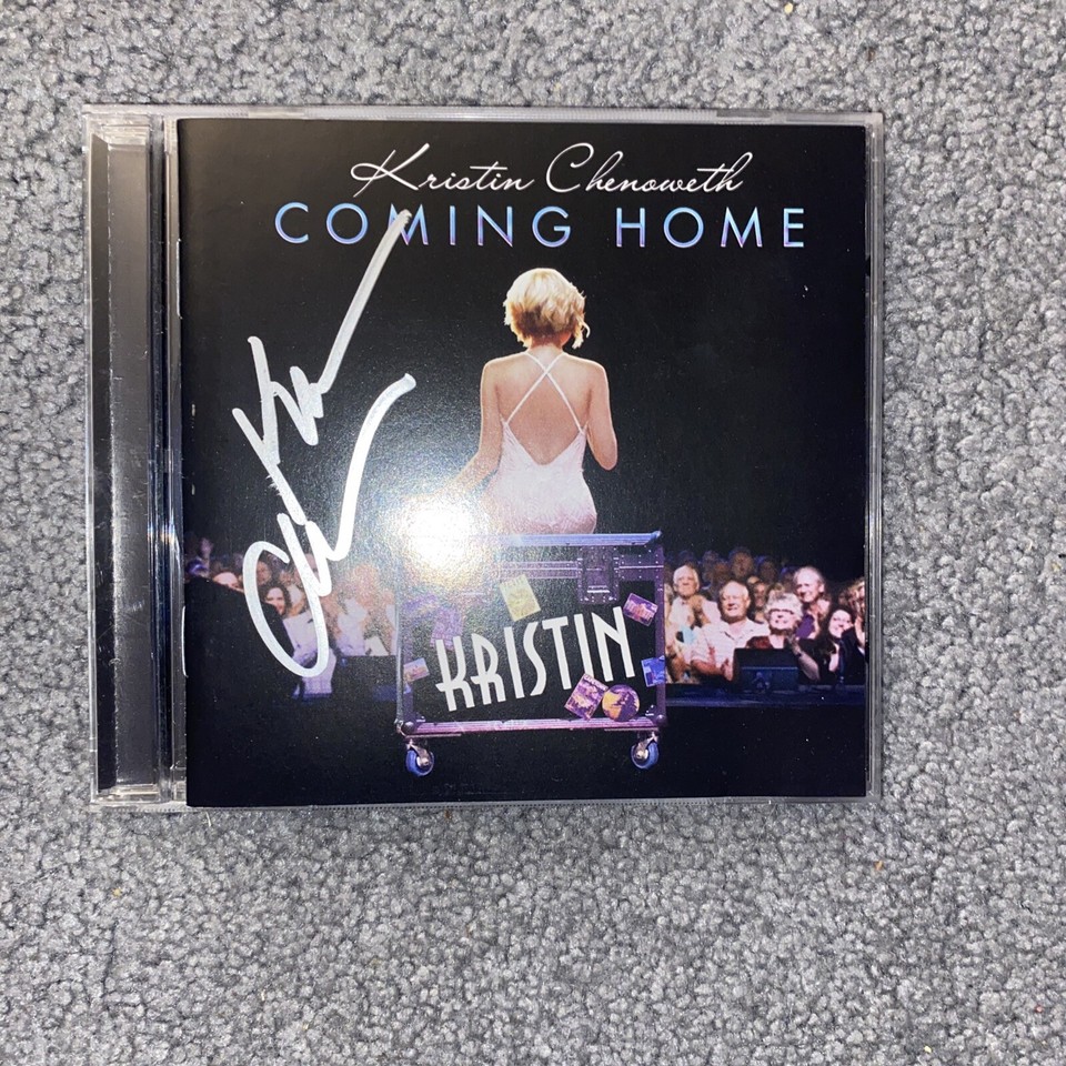 Kristin Chenoweth Autograph Signed Coming Home CD RARE | eBay