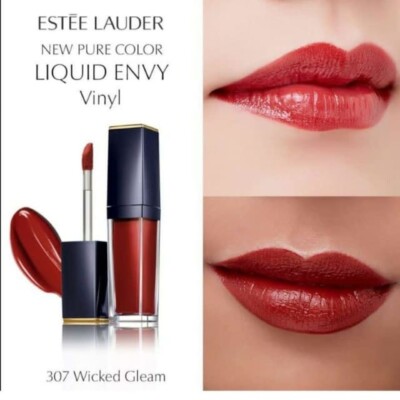Estee Lauder Pure Color Envy Liquid Envy Vinyl Lipstick 307 WICKED ...