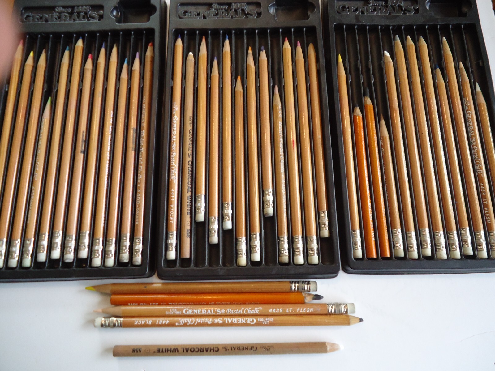 Big Lot Colored Pencils General's Pastel Chalk pencils | eBay