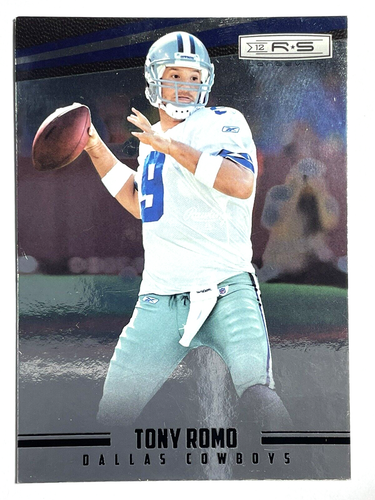 TONY ROMO Dallas Cowboys 2012 Panini Rookies and Stars Longevity Card ...