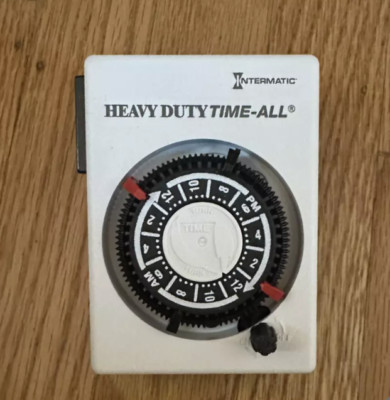 Intermatic Hb114 Timer Mechanical 240V 20A Plug In Air Conditioner And ...