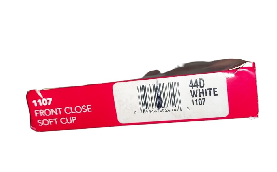 New JMS Just My Size Front Close Soft Cup Bra 44D White US3 | eBay