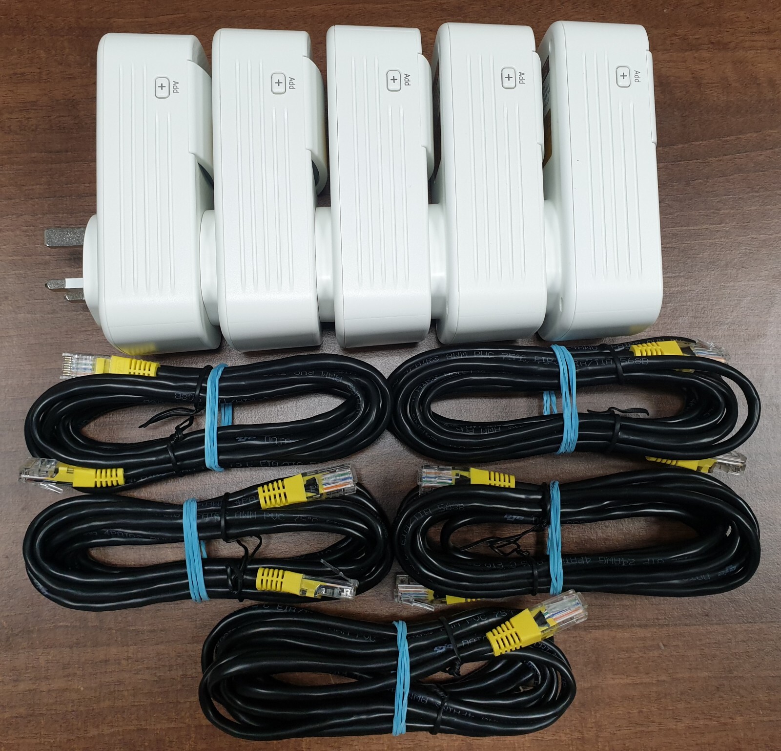 5 x BT Mini Connector VERSION 2 v2 1000Mb 1GB Gig Powerline Adapters ...