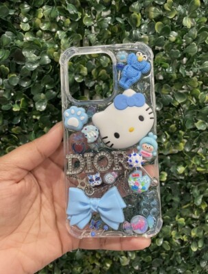 Blue And White Hello Kitty Junk Case | eBay