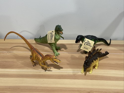 Safari Ltd Carnegie Collection Lot Of 4 Dinosaurs T-Rex, Velociraptor ...