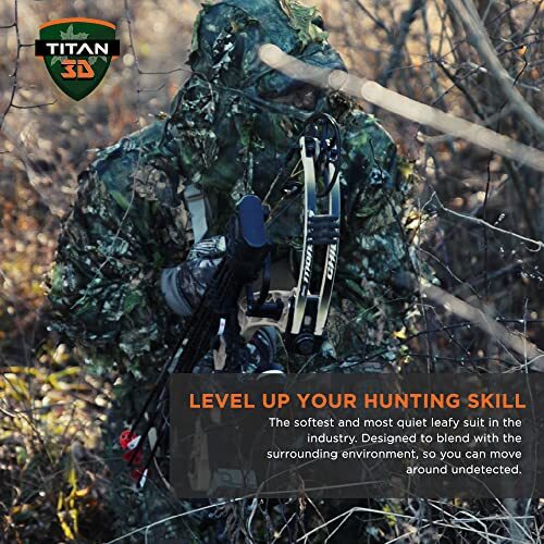 Leafy Suit - 3D Hunting Gear Suit for Men, Camo Hunting Suits ...