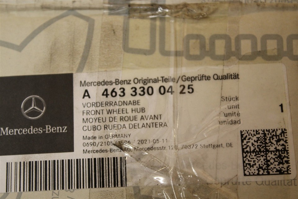 A4633300425 Wheel Hub New genuine Mercedes-Benz part (see item notes ...