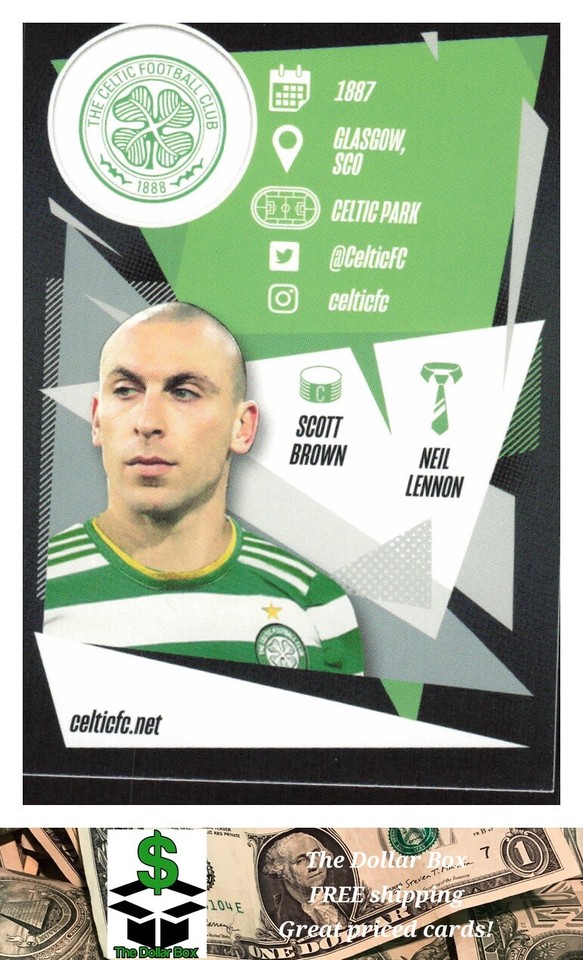 2020-21 Topps Match Attax UEFA Champions League #CEL1 Celtic Club Badge ...