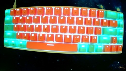 Clix X Matrix Cotton Candy Gaming Keyboard Speed Silver Switch’s | eBay