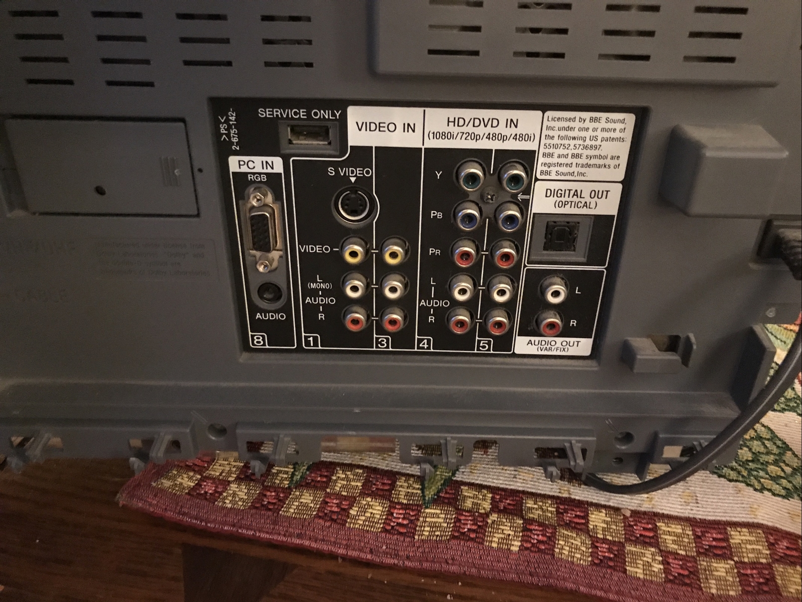 SONY KDS-60A2000,KDS-50A2000,A1 BOARD,SIGNAL BOARD,A1186652B,1-870-331 ...