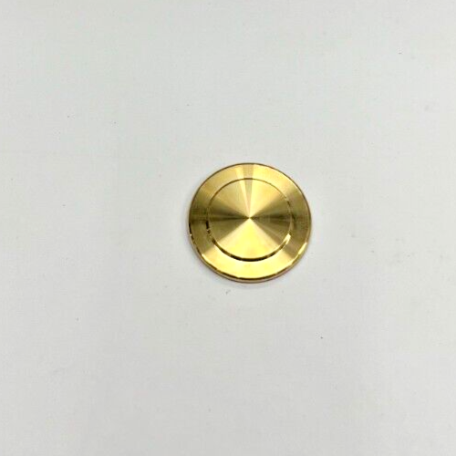 SOLID BRASS Brake Caliper Round Insert HARLEY SPORTSTER FXR BIG TWIN ...