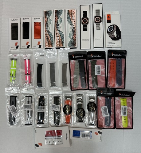 Apple Watch Ultra Bands 42 44 45 49 All New Lot Of 31 Replacement Wide ...