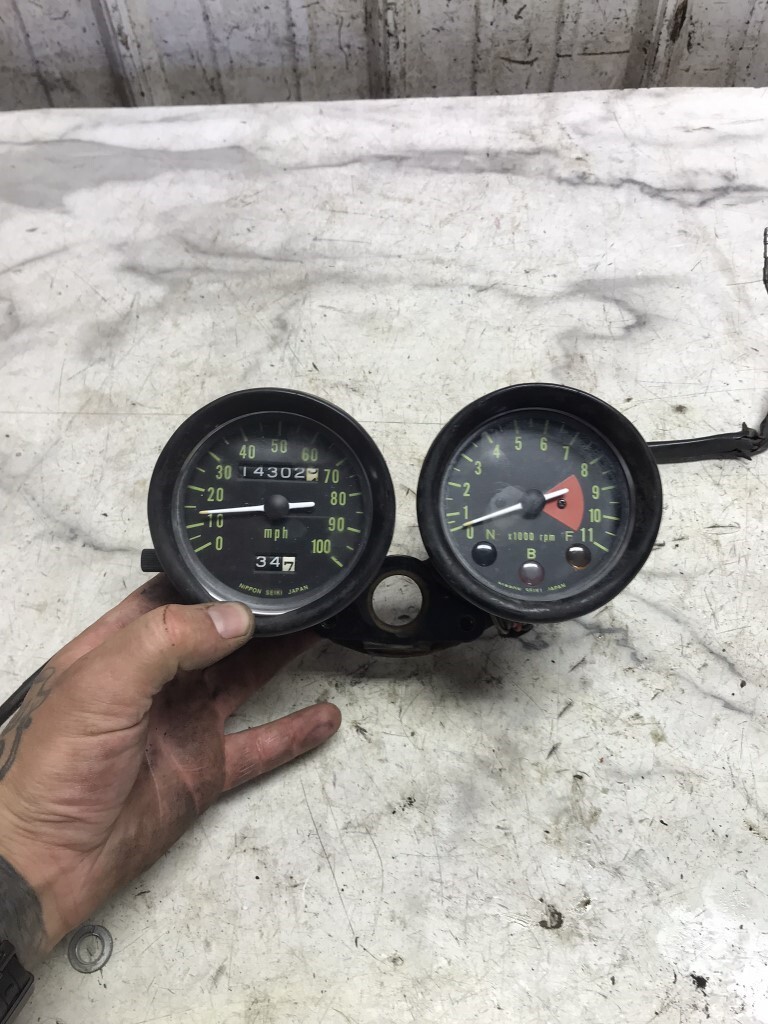 70 Kawasaki G4TR G4 100 TR Trail Boss Gauges Meters Speedometer ...