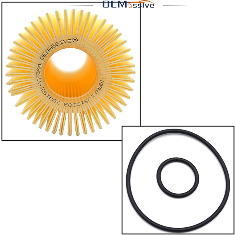 Engine Oil Filter, Qty 12, For Land Cruiser Sequoia Tundra Lexus 5.7L ...