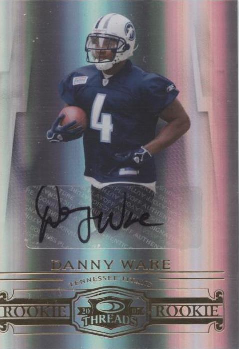 2007 Donruss Threads - Rookie Danny Ware #246 /999 (AU, RC) for sale ...