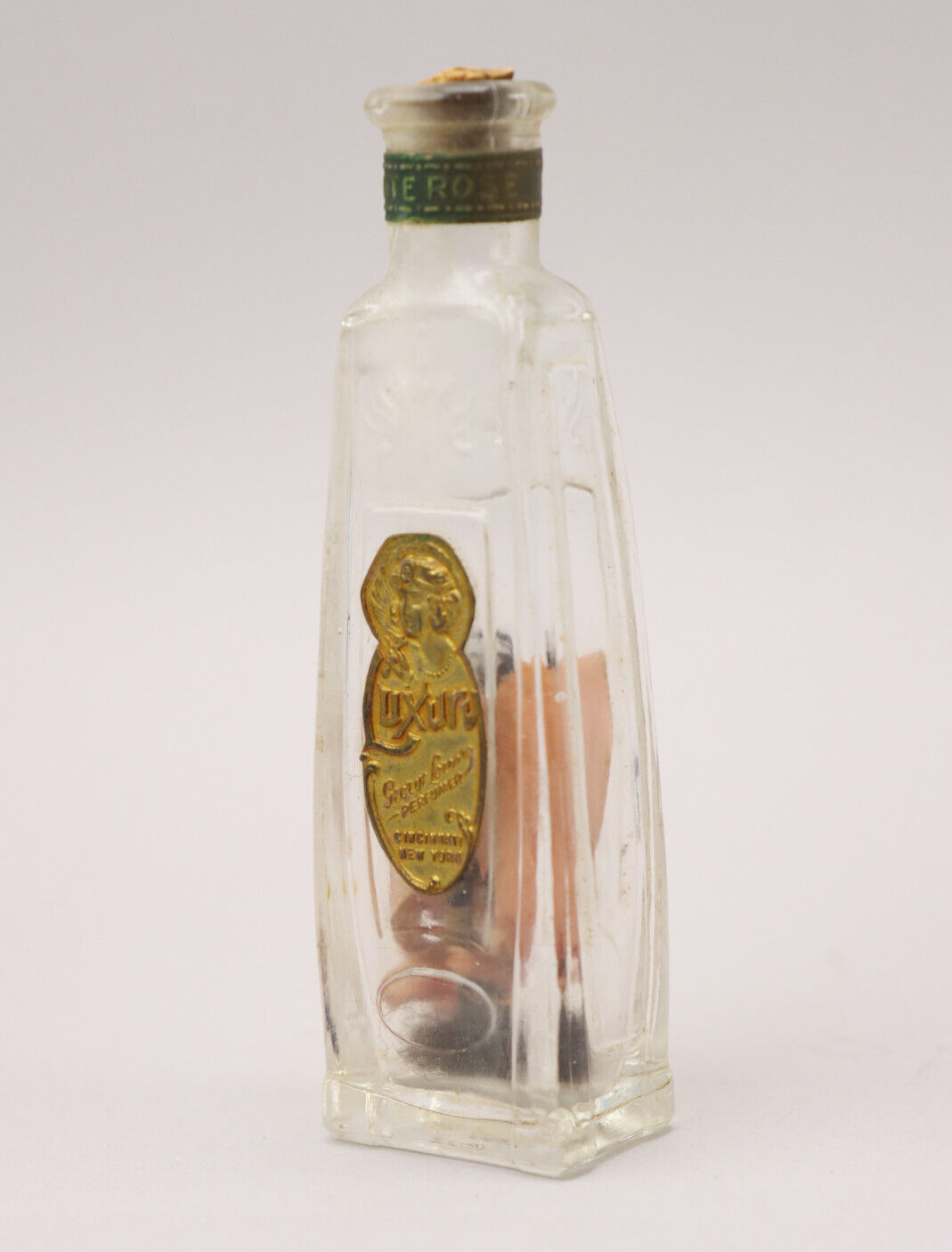 Antique VTG George Lorenz Perfumer White Rose Perfume Bottle - Empty | eBay