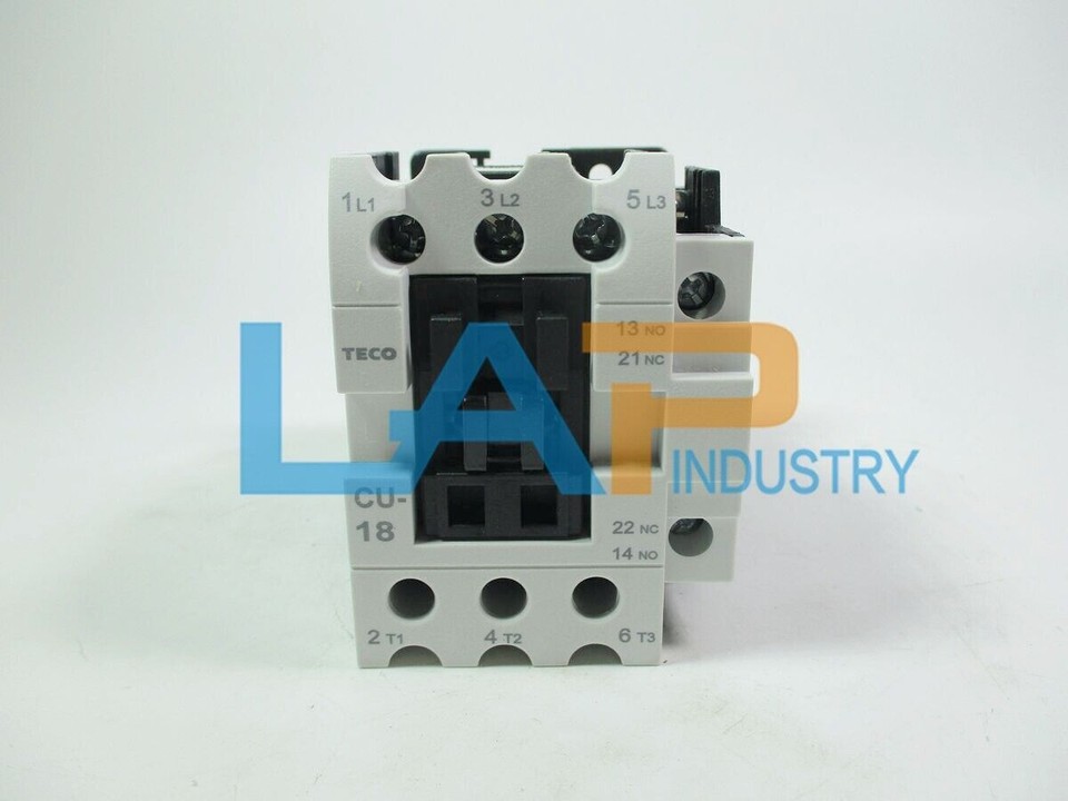 TECO CU-18 Magnetic Contactor 35 Amp, 3 Phase, 110V Coil 3A1a1b (TAIAN ...