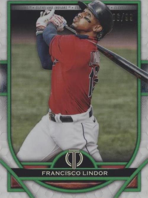 2021 Topps Tribute - Francisco Lindor #30 Green /99 for sale online | eBay